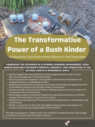 Bush Kinder Program 2025 - Hoppers Crossing Montessori Centre